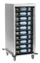 Tray Delivery/Retrieval Carts - 16 or 20 Tray 5.0" Tray Spacing