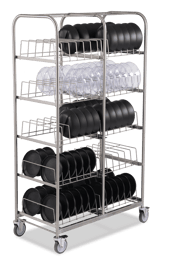 Universal Strg Rack 9" Domes & Bases 120 Cap - USR120