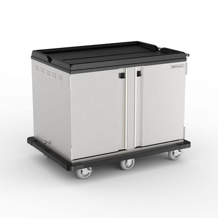 Prem Meal Delivery Cart - 24 Tray Cap 6 inch Bln Casters MDC24S6X6-45